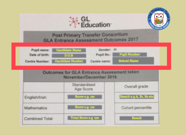 GL Result Explained - The Transfer Tutor